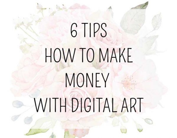 How To Make Money With Digital Art - Pretty Little Lines